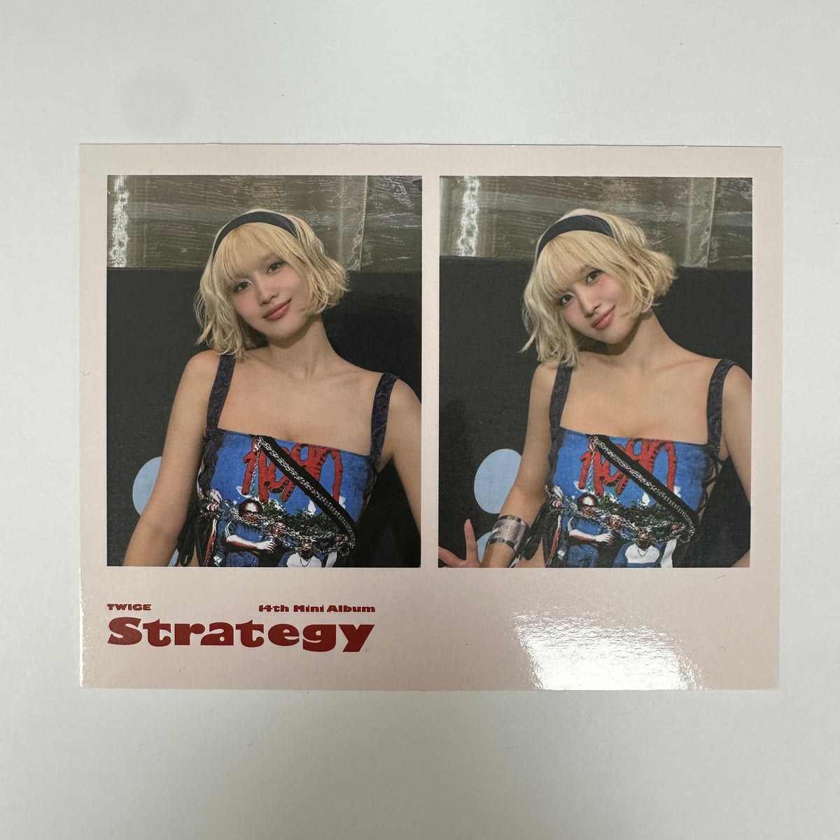 (RESTOCK) TWICE - Strategy Momo Postcard – lilakshop