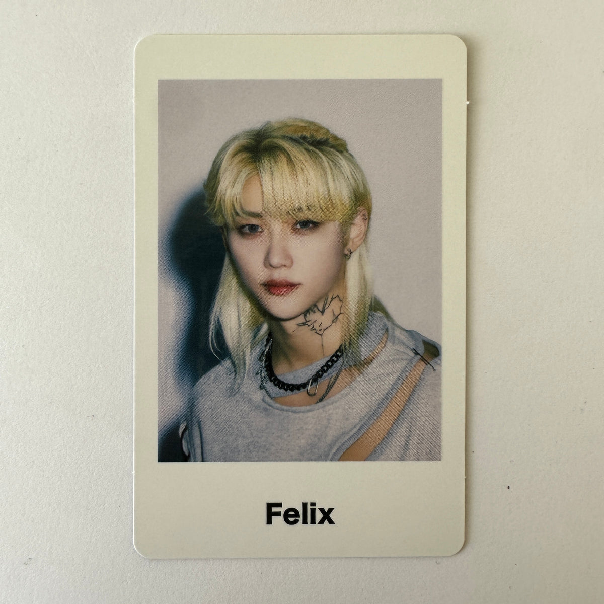 (RESTOCK) Stray Kids Japanese Felix Scars Polaroid – lilakshop