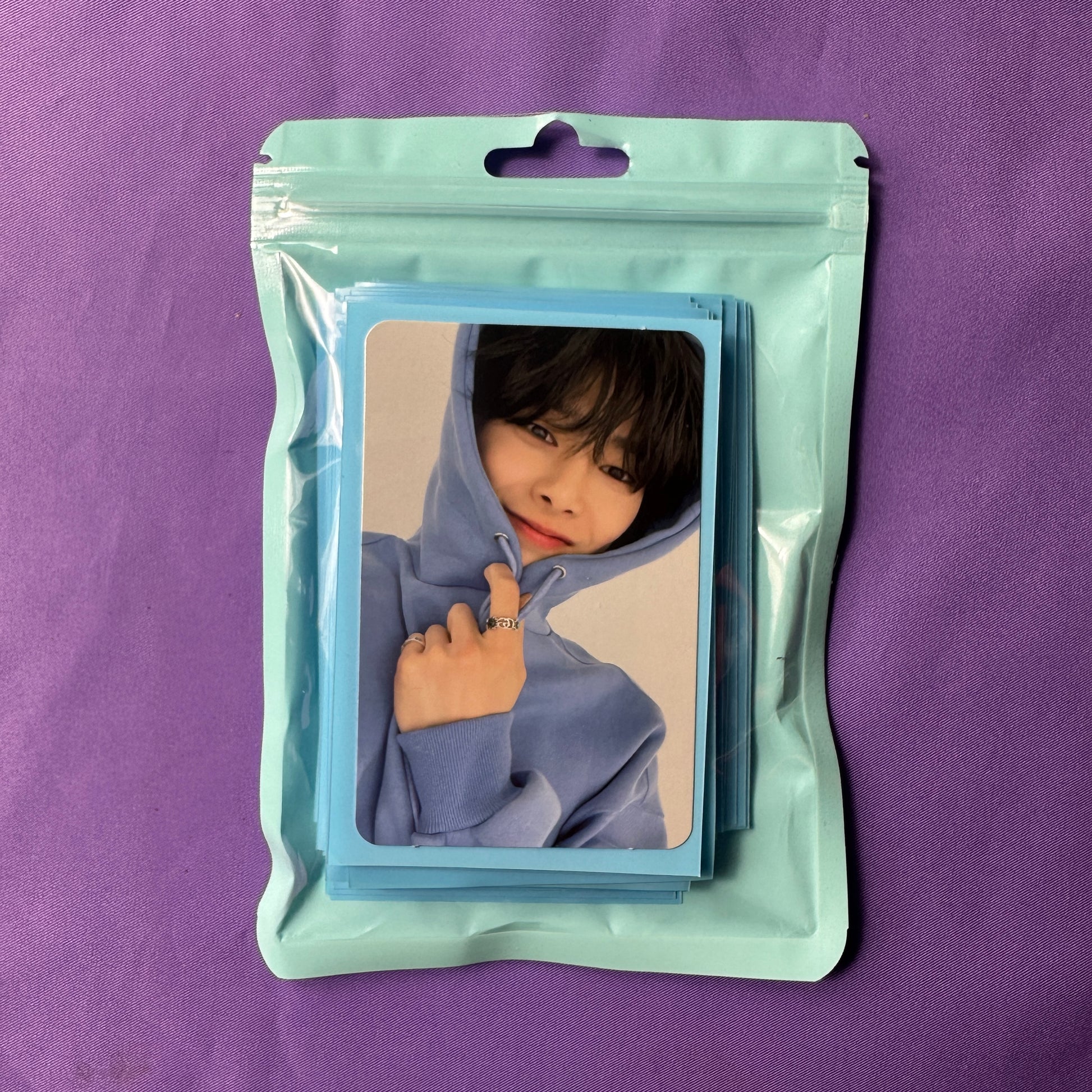 Blue Photocard Sleeves (Pack of 50) – lilakshop