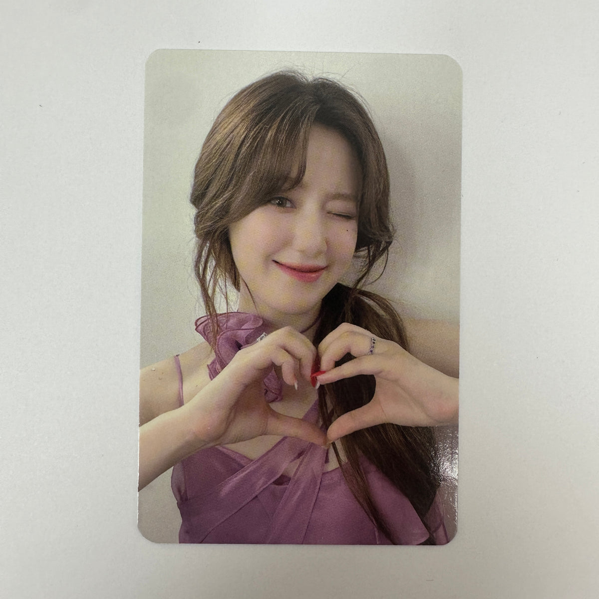 (RESTOCK) GIDLE - I Feel Shuhua Makestar Fan sign Photocard – lilakshop