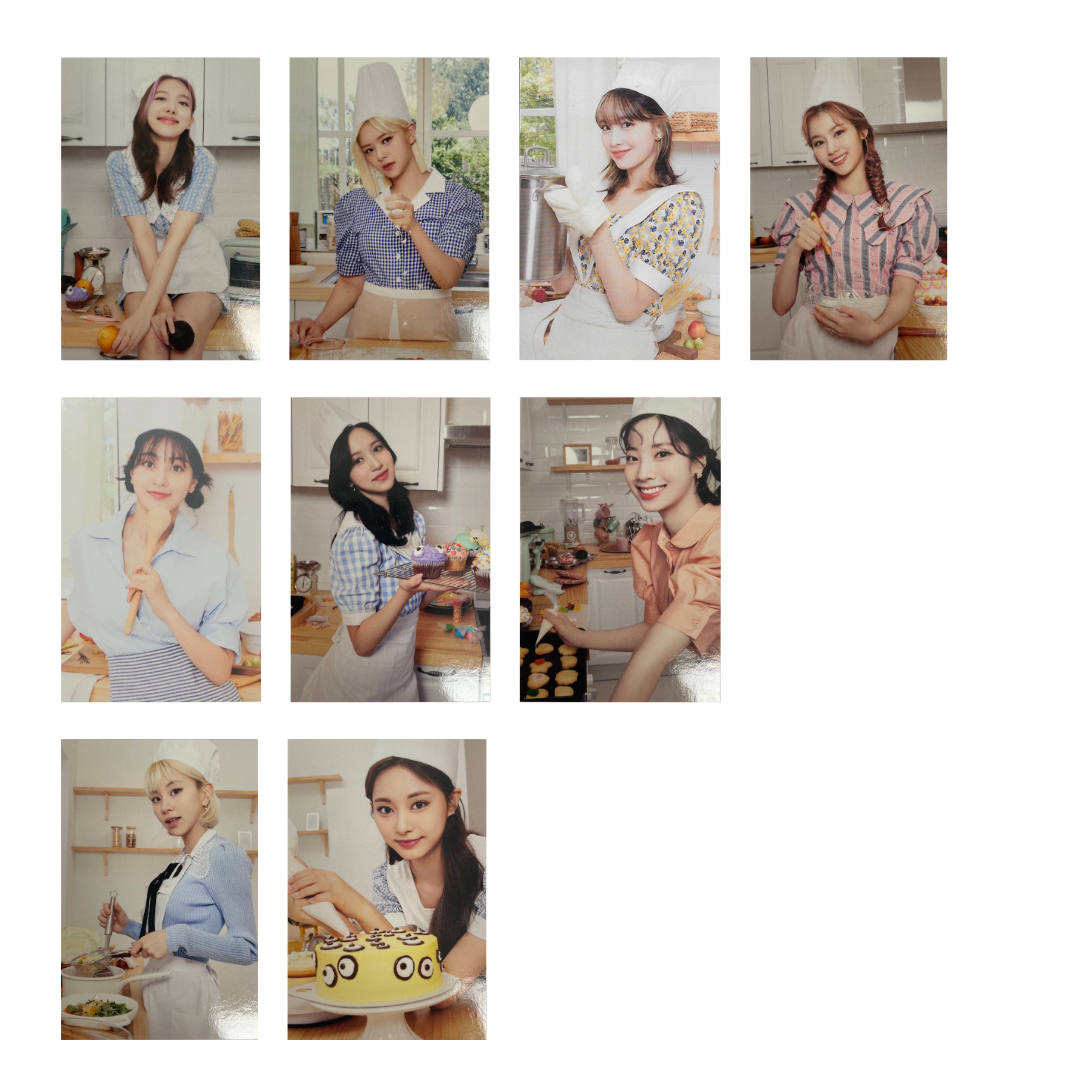 (RESTOCK) TWICE - Happy Twice & Once Day Photocard Set B (member choic ...