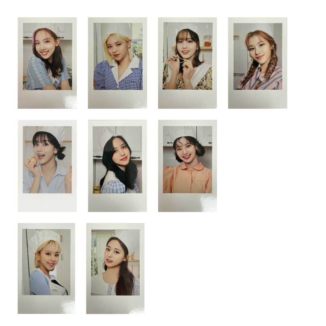 (RESTOCK) TWICE - Happy Twice & Once Day Deco Polaroid Set (member cho ...