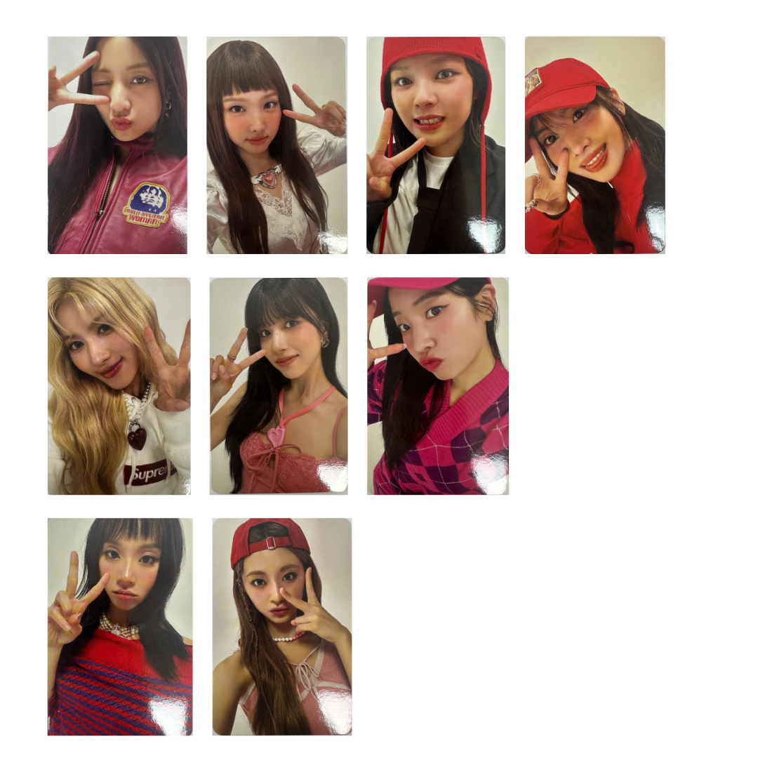 (RESTOCK) Twice Strategy Album Photocards (SET B) – lilakshop