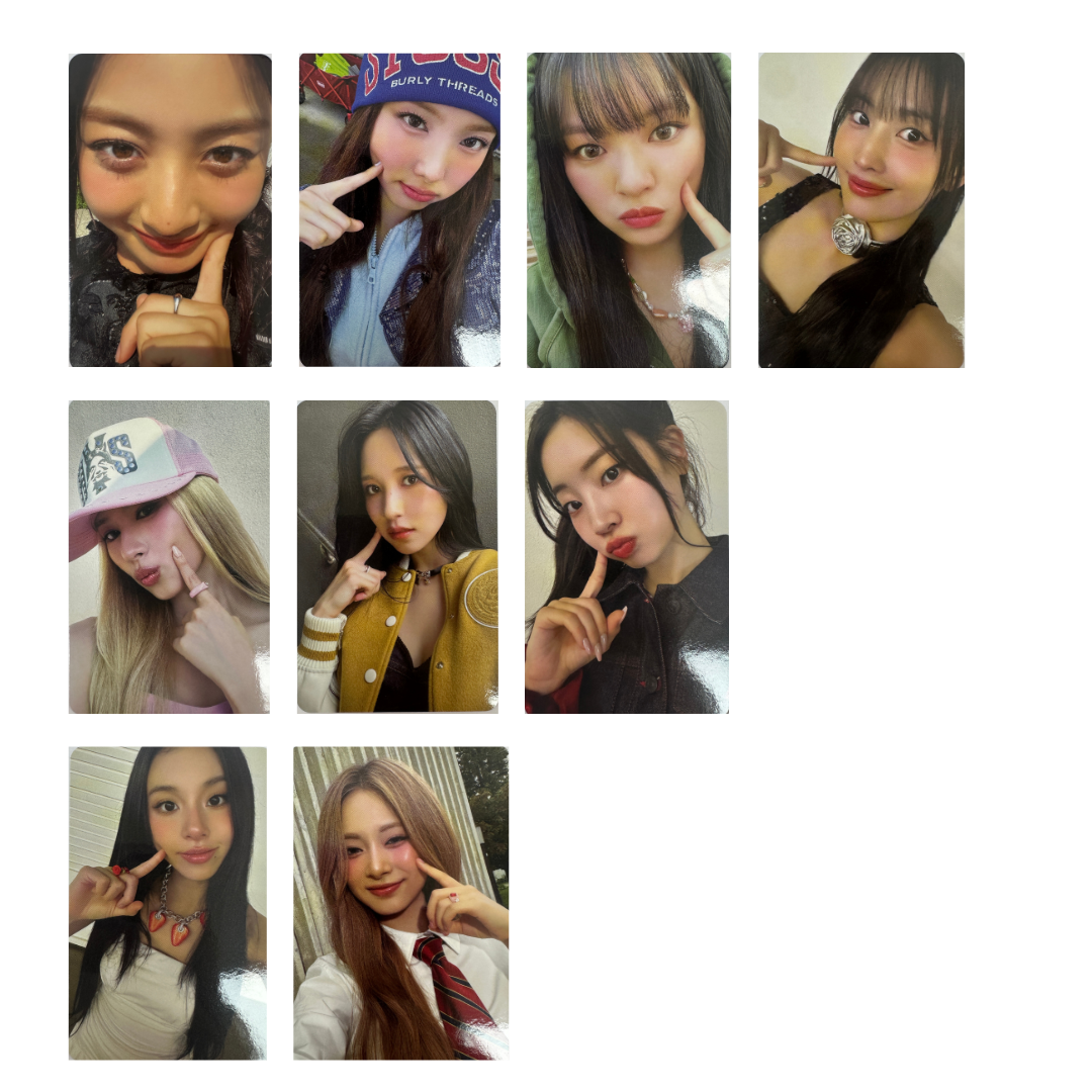 (RESTOCK) Twice Strategy Album Photocards (SET C) – lilakshop